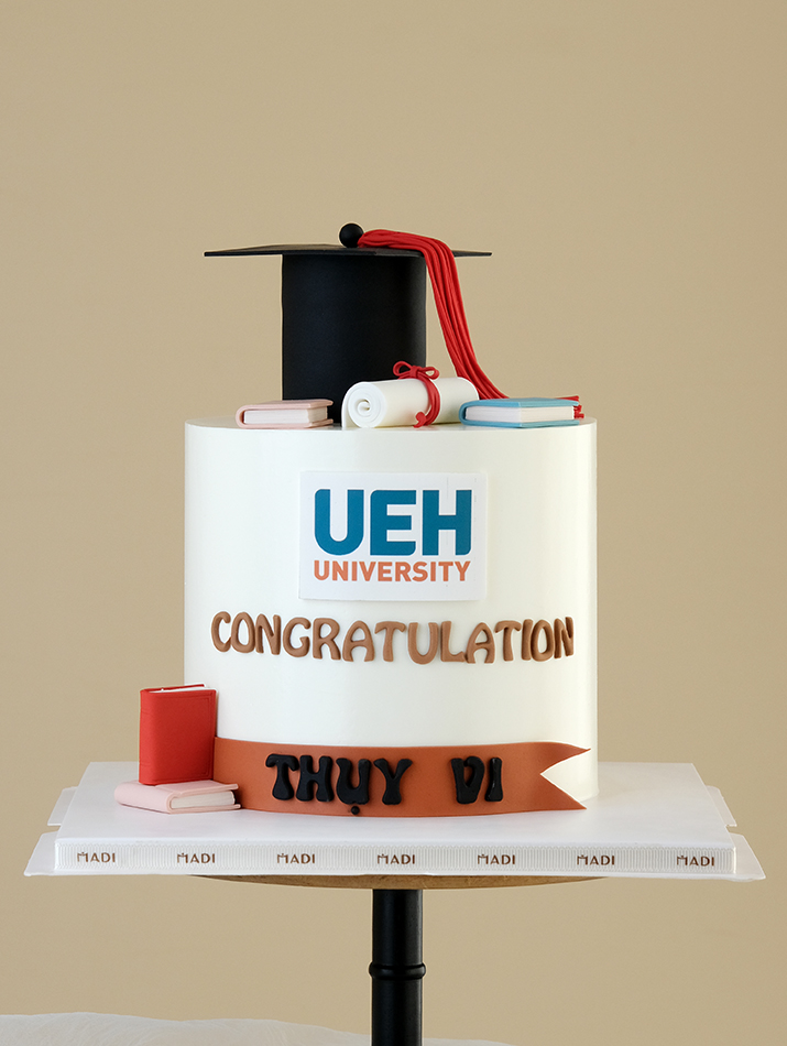 UEH University Graduation Cake at Madi Bakery
